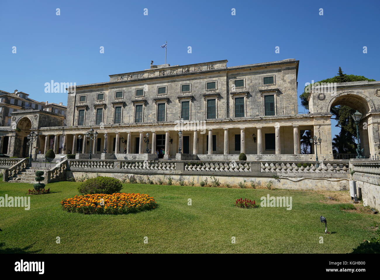 Corfu, Greece: Museum of Asian Art in Corfu Town, Corfu, Greece Stock ...