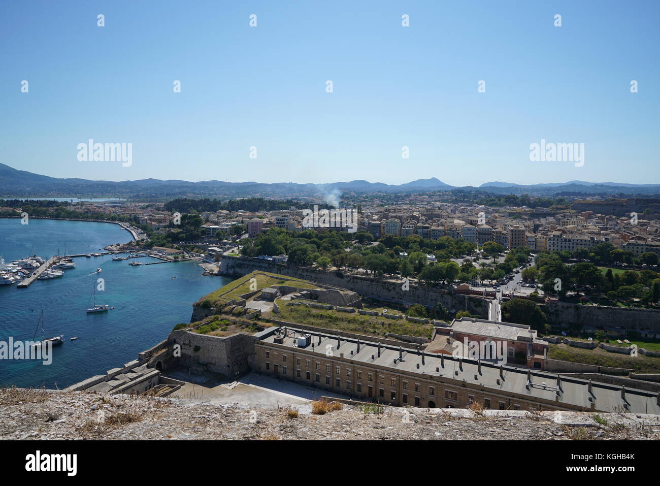 Corfu harbour hi-res stock photography and images - Alamy