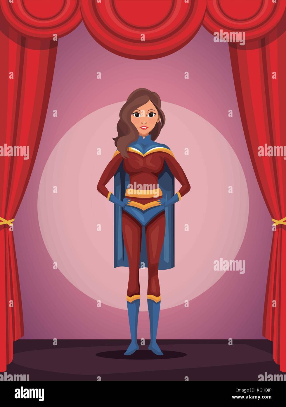 Woman cosplay style Stock Vector Image & Art - Alamy