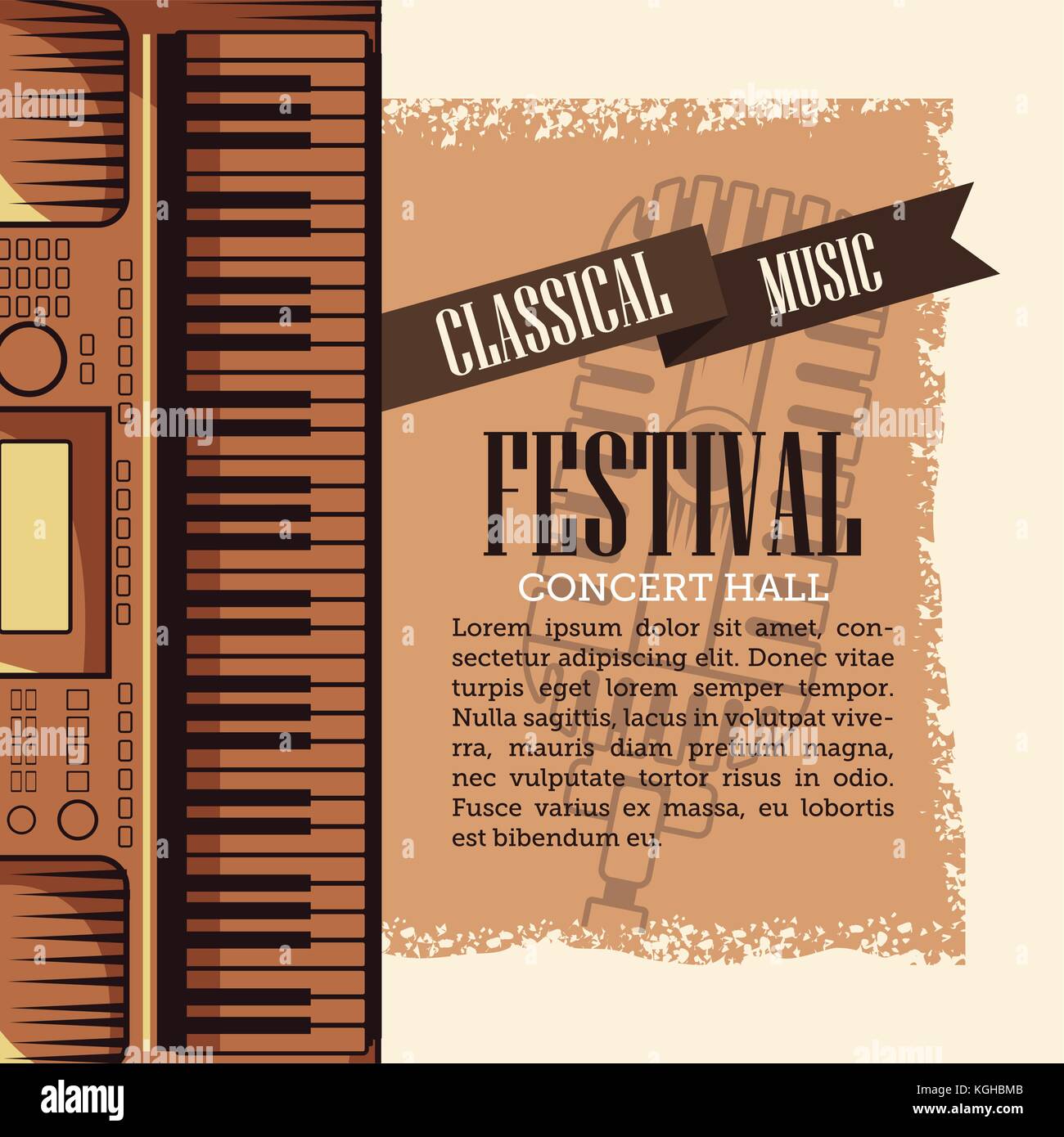 Classical music festival flyer Stock Vector Image & Art - Alamy