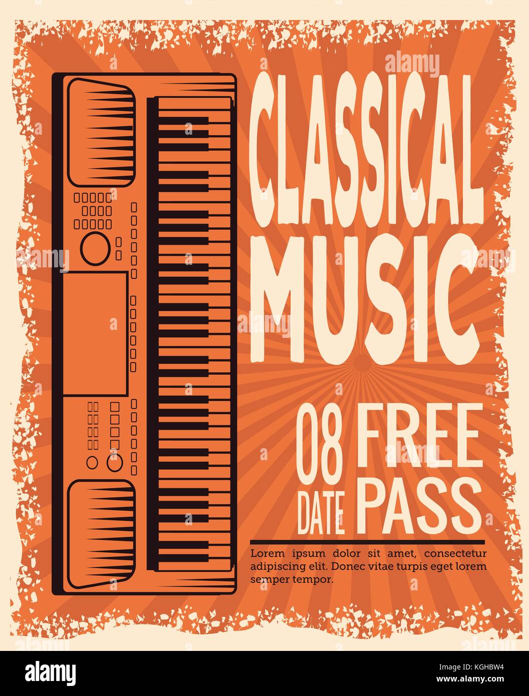 Classical music festival flyer Stock Vector Image & Art - Alamy