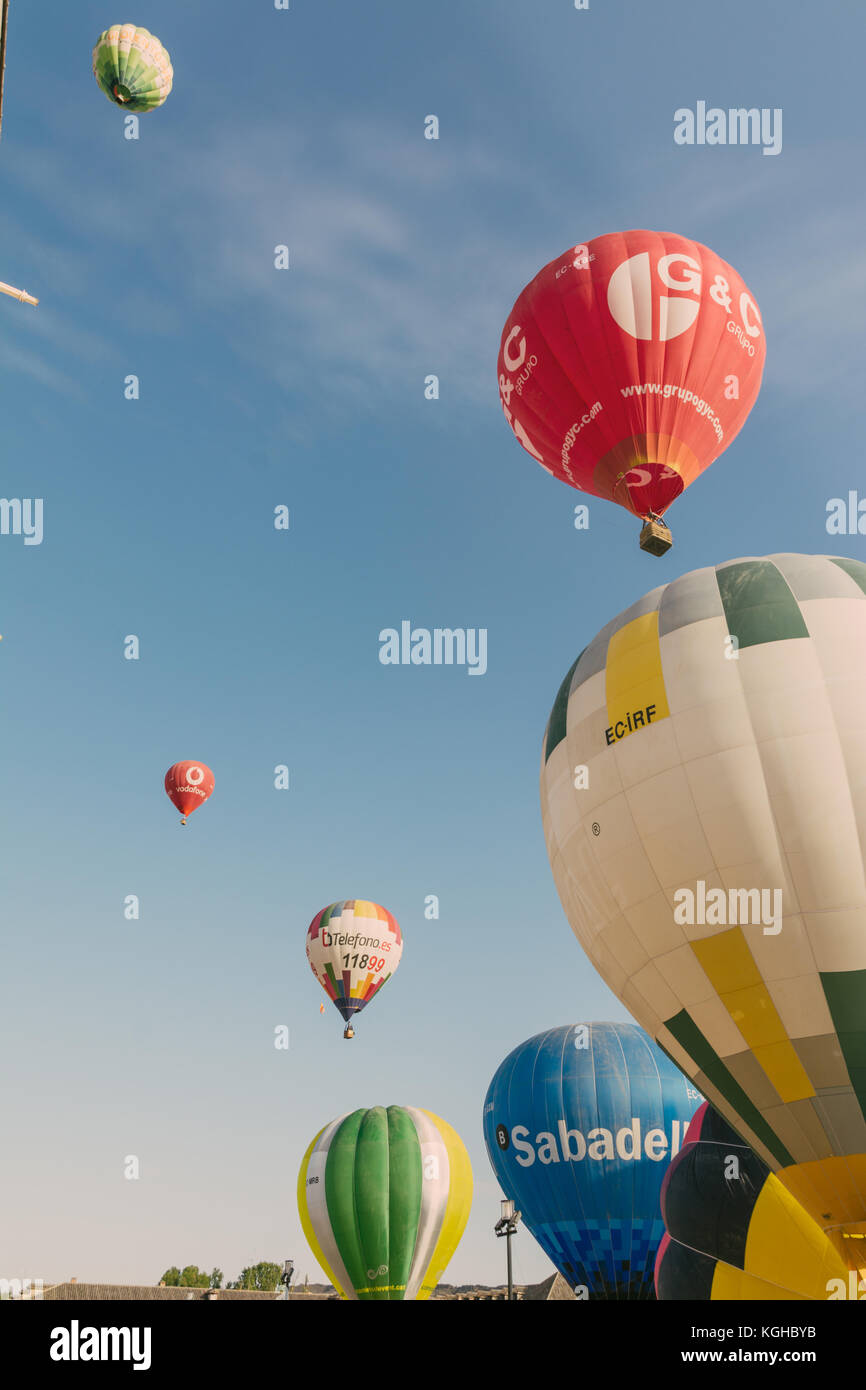 Hot Air Ballon And Inflating High Resolution Stock Photography and ...