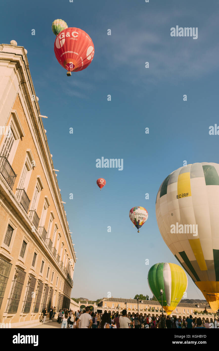 Hot Air Ballon And Inflating High Resolution Stock Photography and ...
