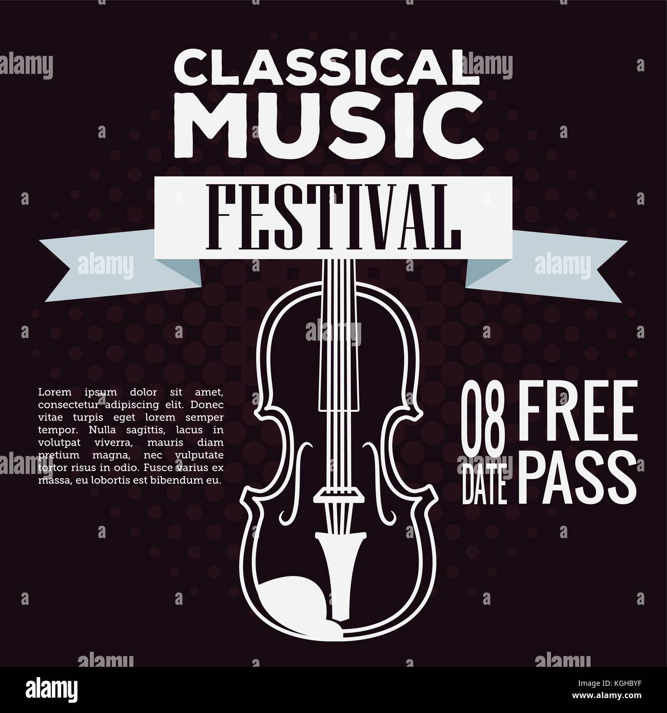 Classical music festival flyer Stock Vector Image & Art - Alamy