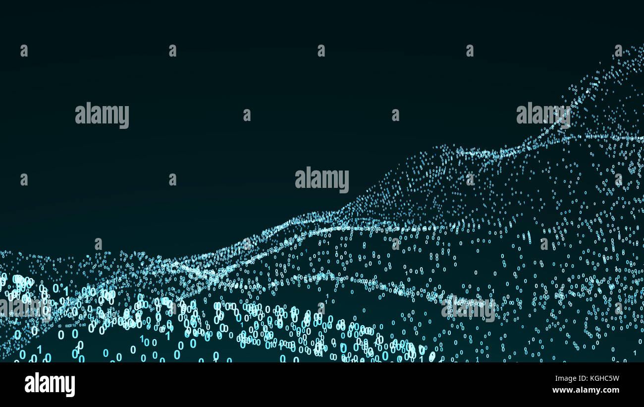 Abstract background with numbers. Digital illustration Stock Photo - Alamy