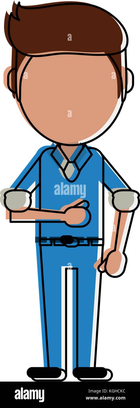 Worker avatar full body Stock Vector Image & Art - Alamy