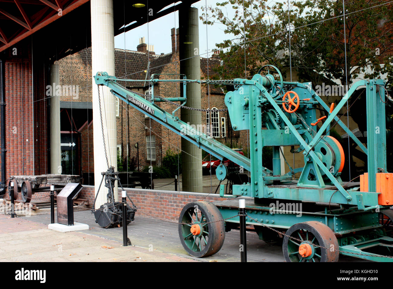 Outside the Streetlife Museum in the Museum Quarter in Hull, East ...