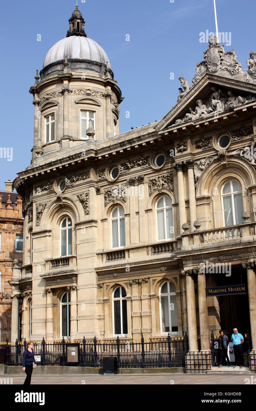 The Maritime Museum in Hull, Yorkshire Stock Photo - Alamy