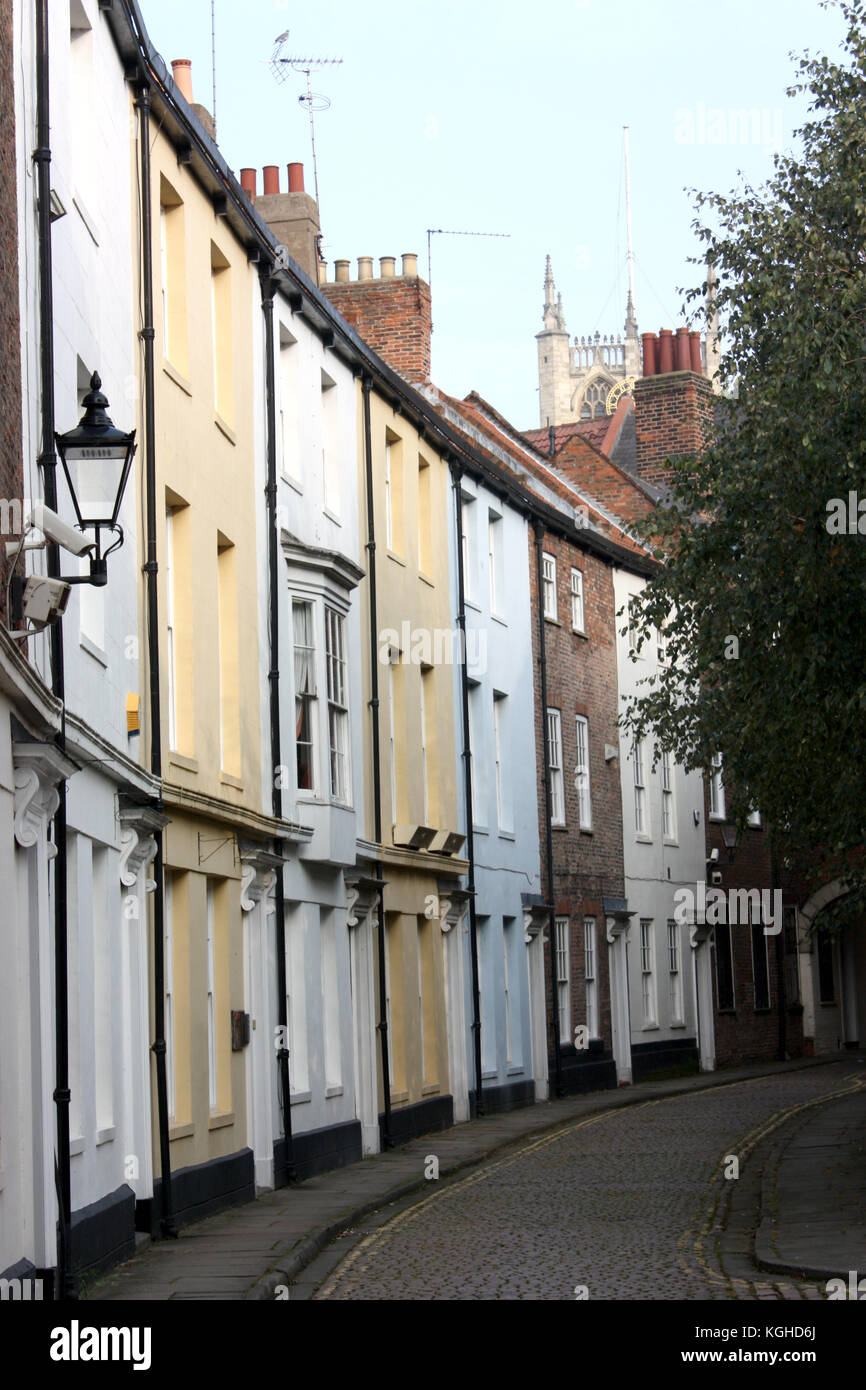 Prince Street in Hull near Hull Minster Stock Photo - Alamy
