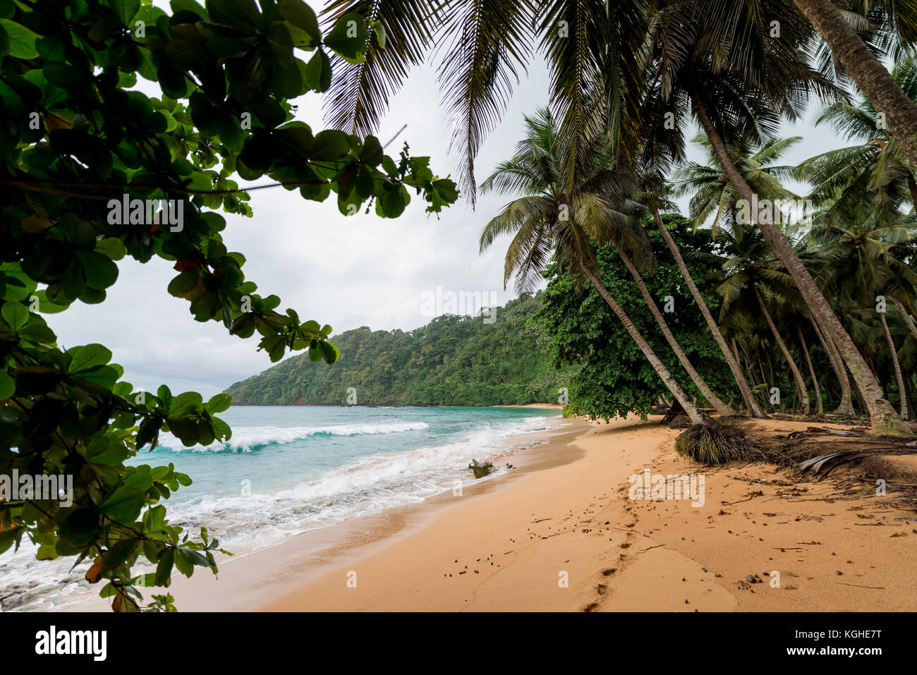 Inhame Beach , São Tomé e Príncipe Stock Photo - Alamy
