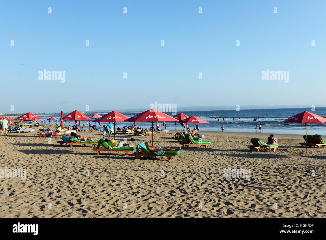 Seminyak beach in Bali, Indonesia Stock Photo - Alamy