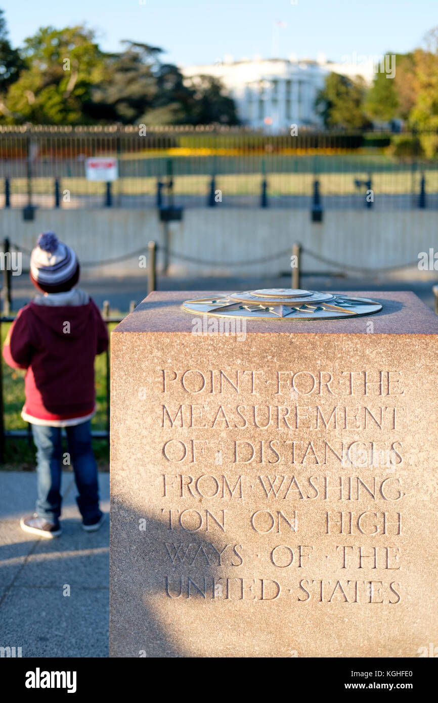 Zero milestone dc hi-res stock photography and images - Alamy