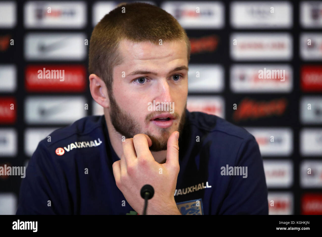 England's Eric Dier during the media day at St George's Park, Burton ...