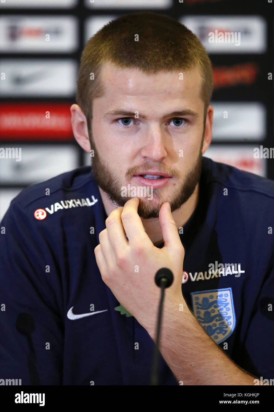 England's Eric Dier during the media day at St George's Park, Burton ...