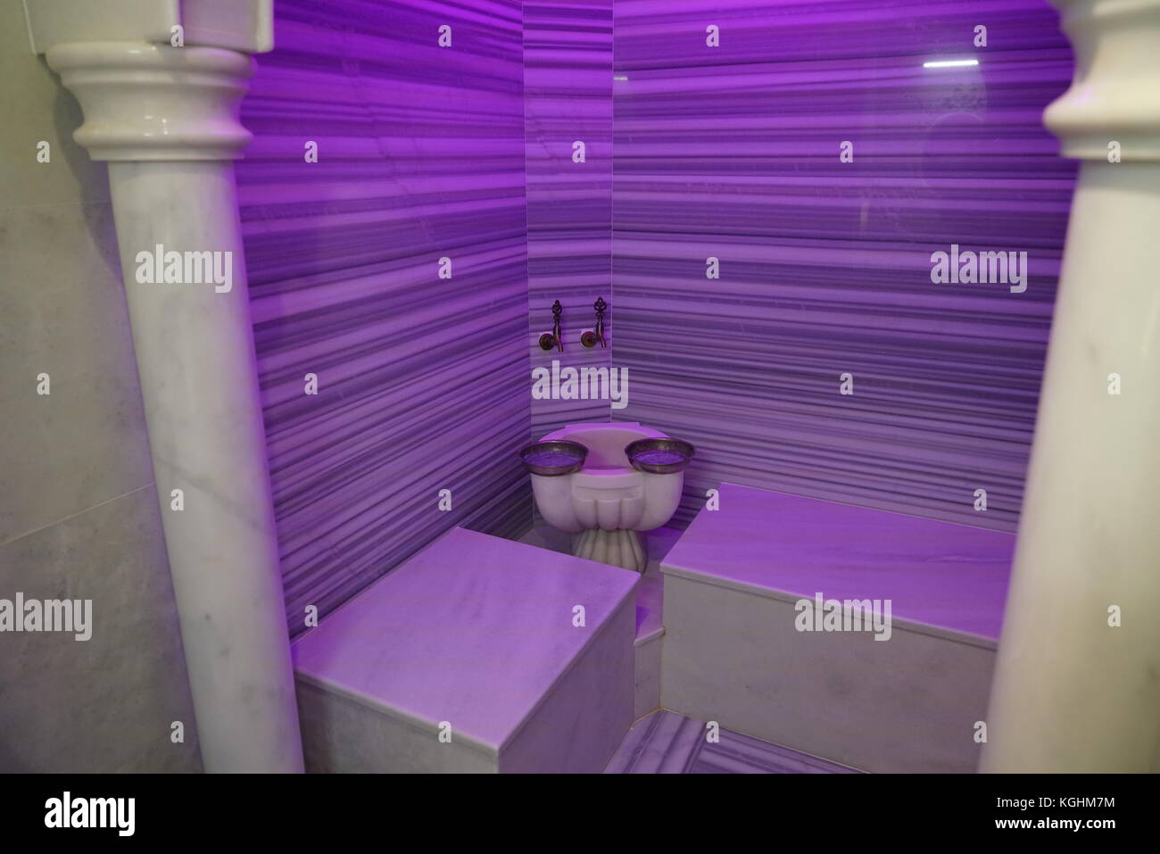 Nea Efessos hotel in Selcuk, Turkey: Turkish bath Stock Photo - Alamy
