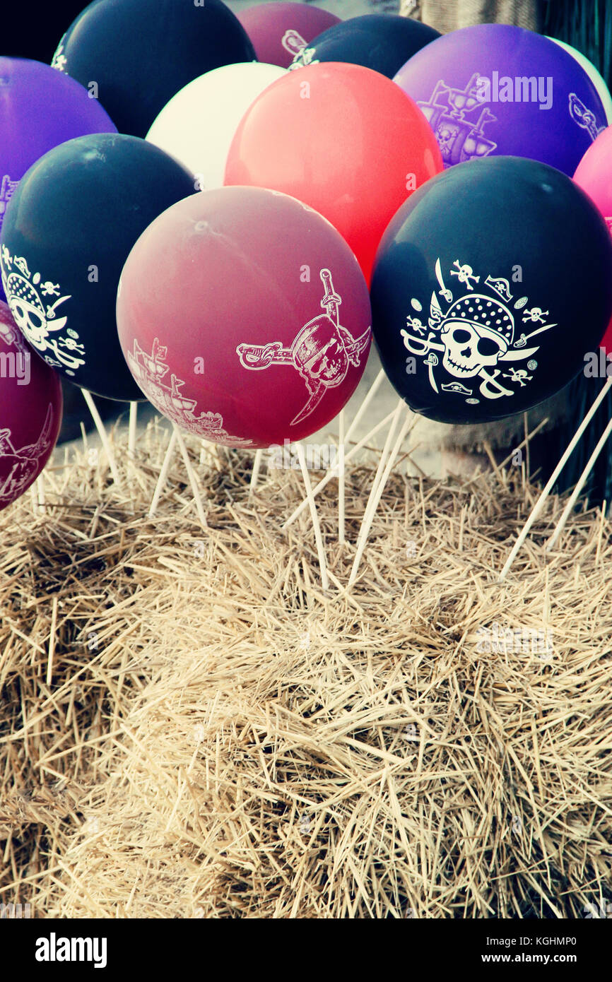 Lots Of Real Balloons