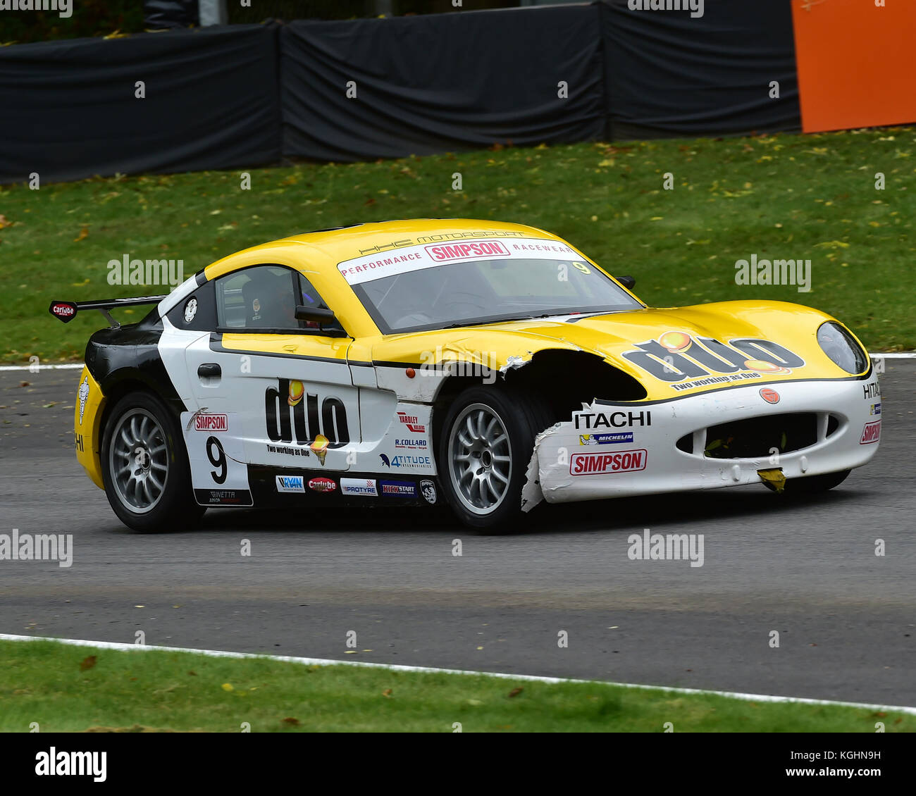 Just a scratch, Jordan Collard, Ginetta G40 Junior, Ginetta Junior ...