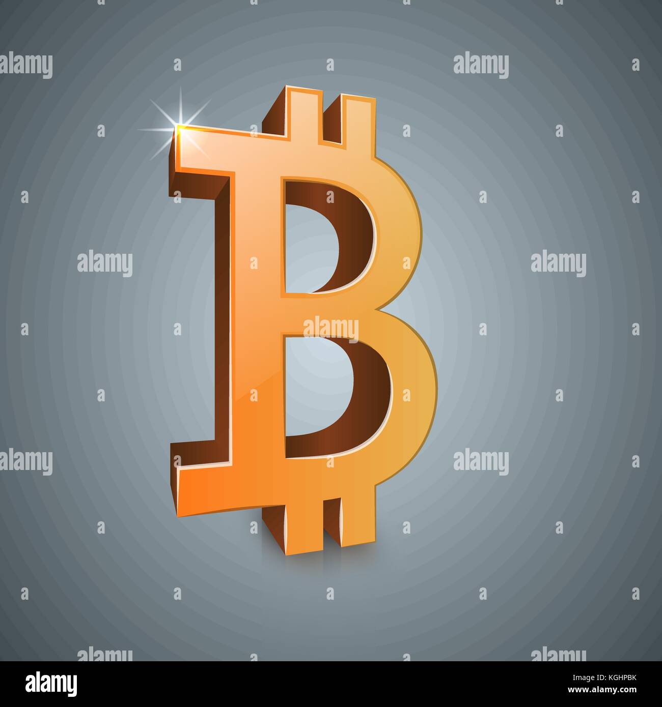Bitcoin 3d realistic icon hi-res stock photography and images - Alamy