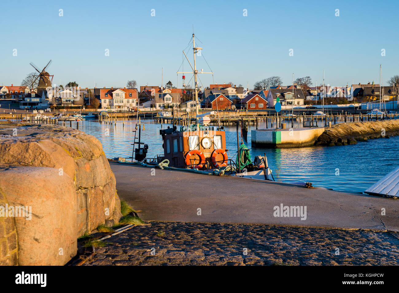 Harbor scene travel hi-res stock photography and images - Alamy