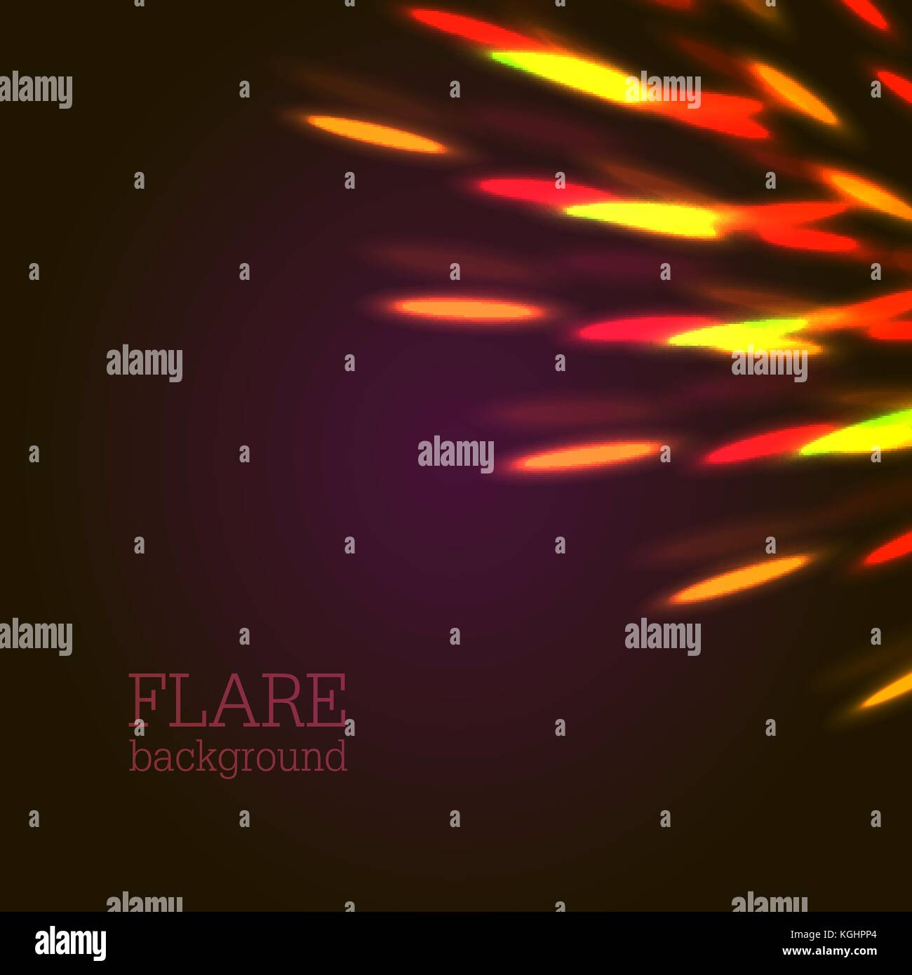Red flares Stock Vector Images - Alamy