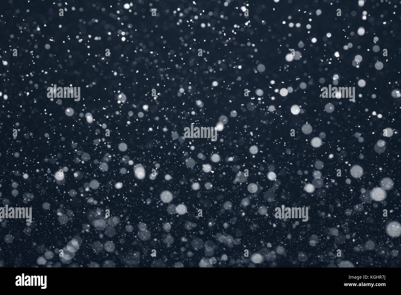 Beautiful falling snow christmas hi-res stock photography and images ...