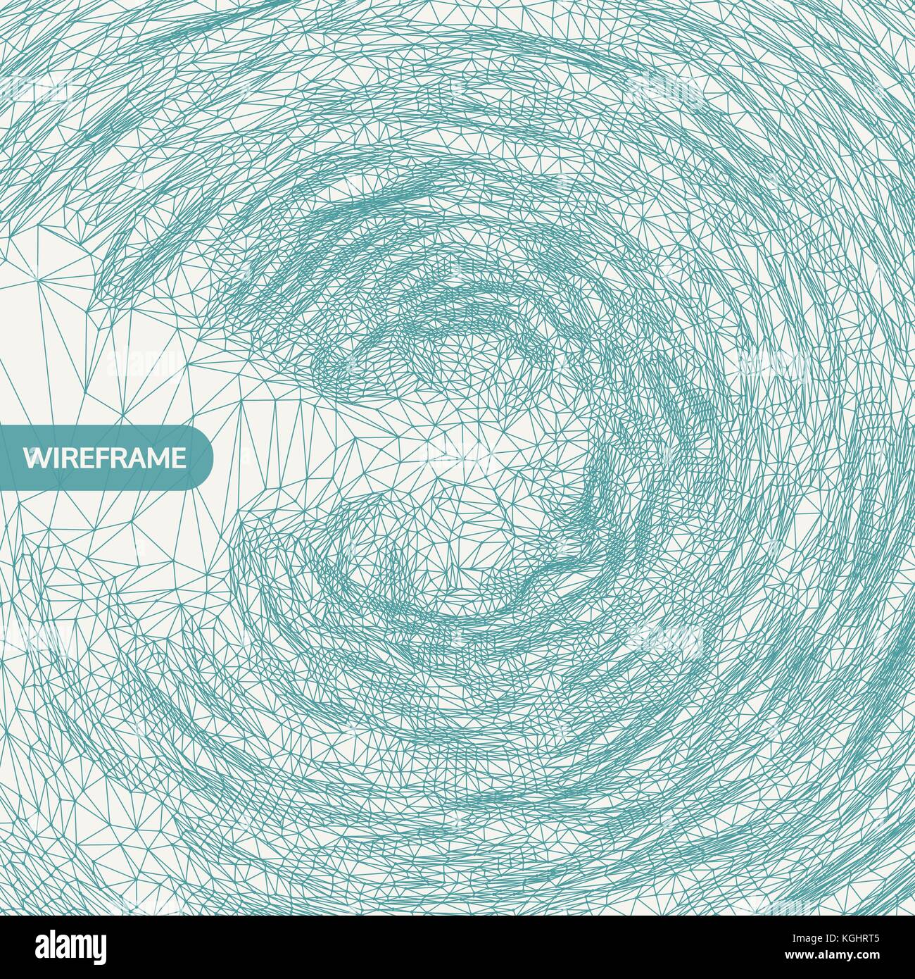Cobweb or spider web. Network abstract background. Connection Structure ...