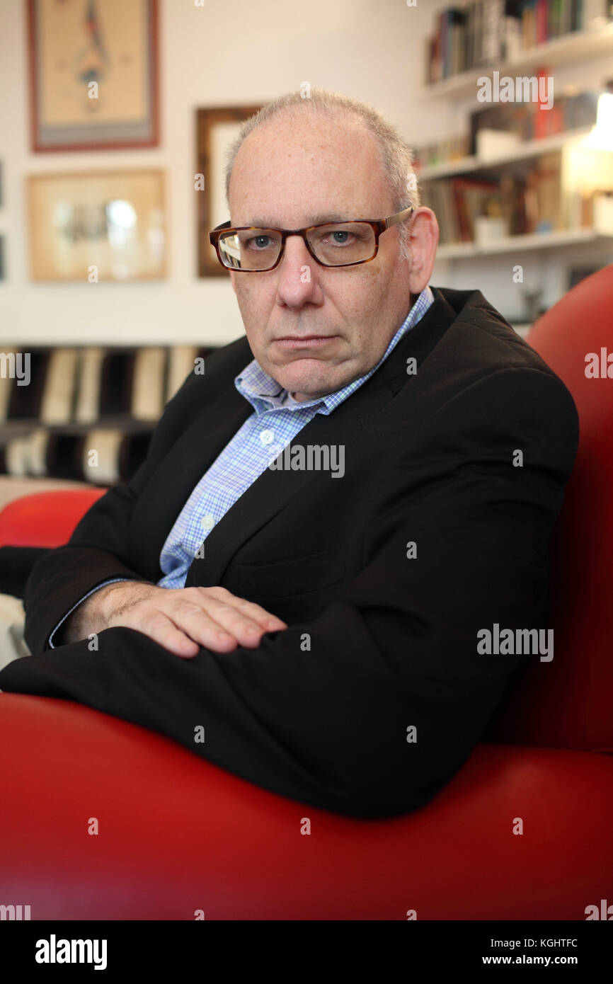Portrait of David Leavitt 21/09/2017 ©Basso CANNARSA/Opale Stock Photo ...