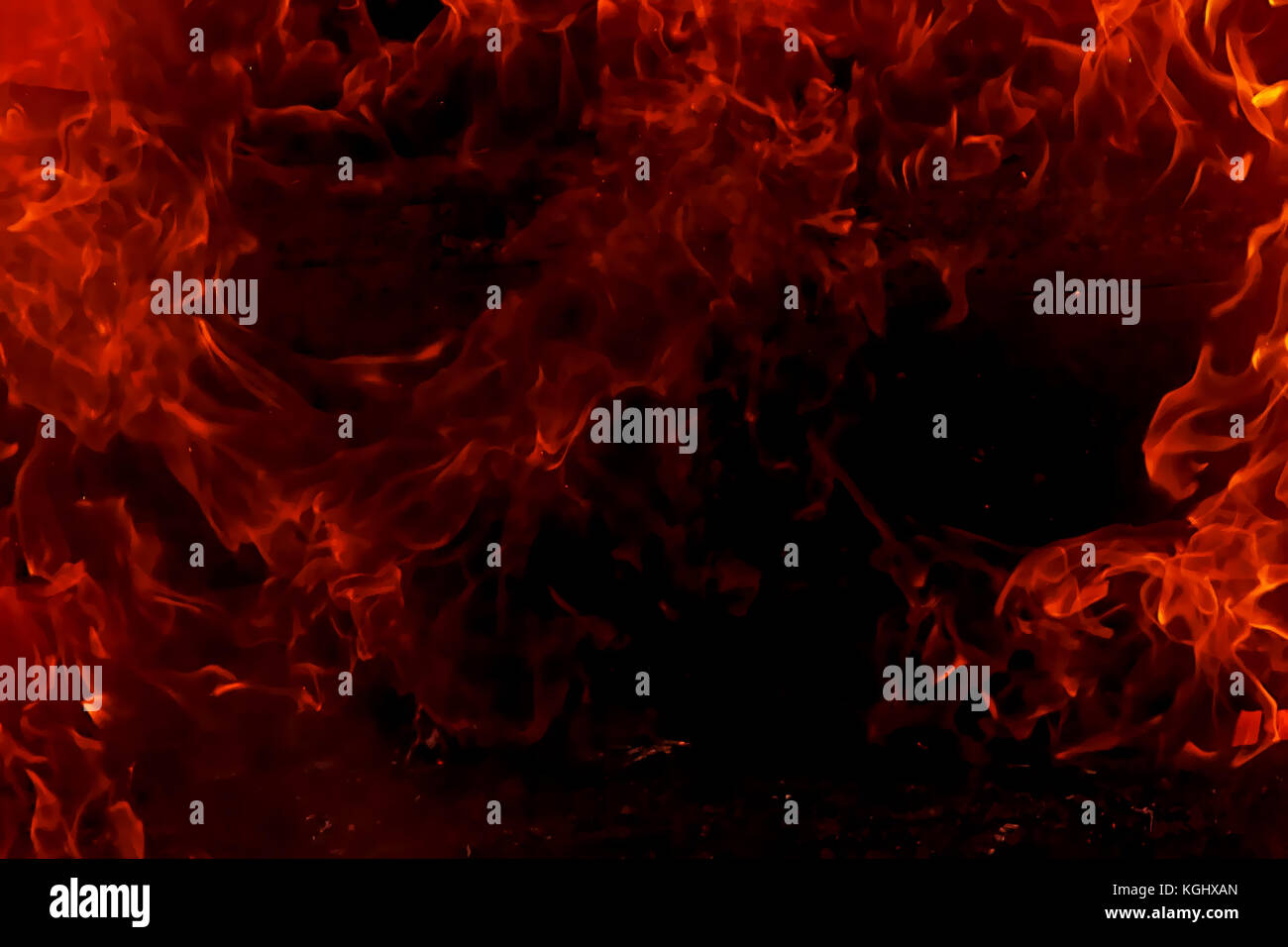 Fire flames background. Original flame and graphic effect Stock Photo ...