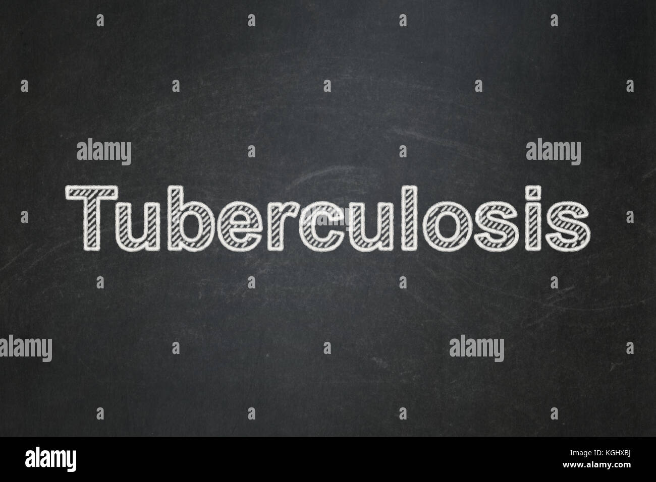 Health concept: Tuberculosis on chalkboard background Stock Photo - Alamy