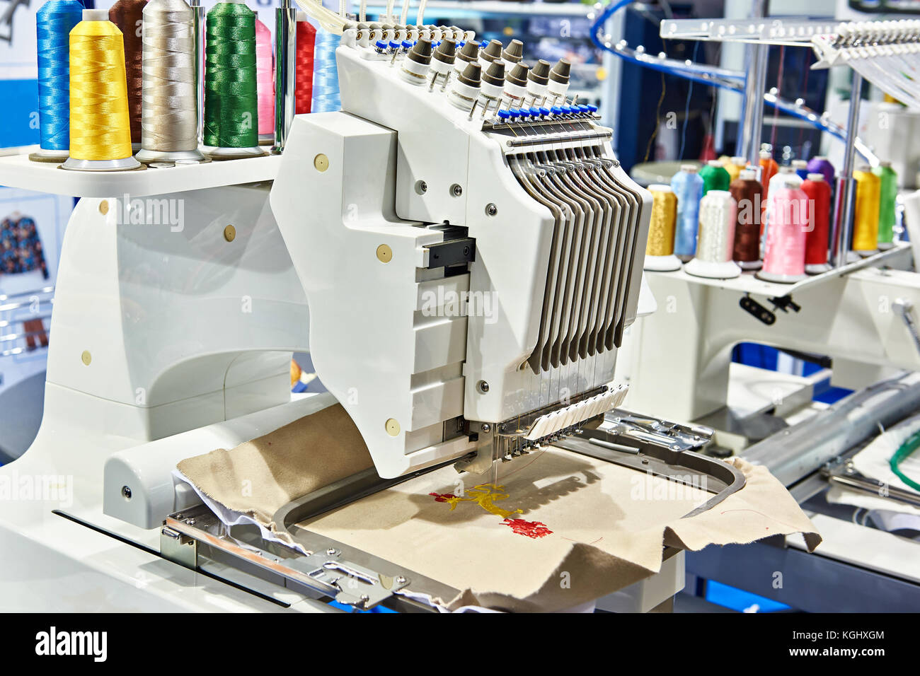 Machine embroidery hi-res stock photography and images - Alamy