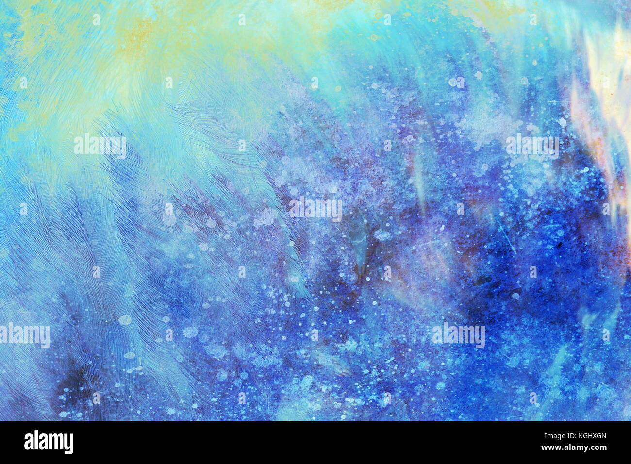 Bird Feathers collage. Photos with graphic effect Stock Photo - Alamy