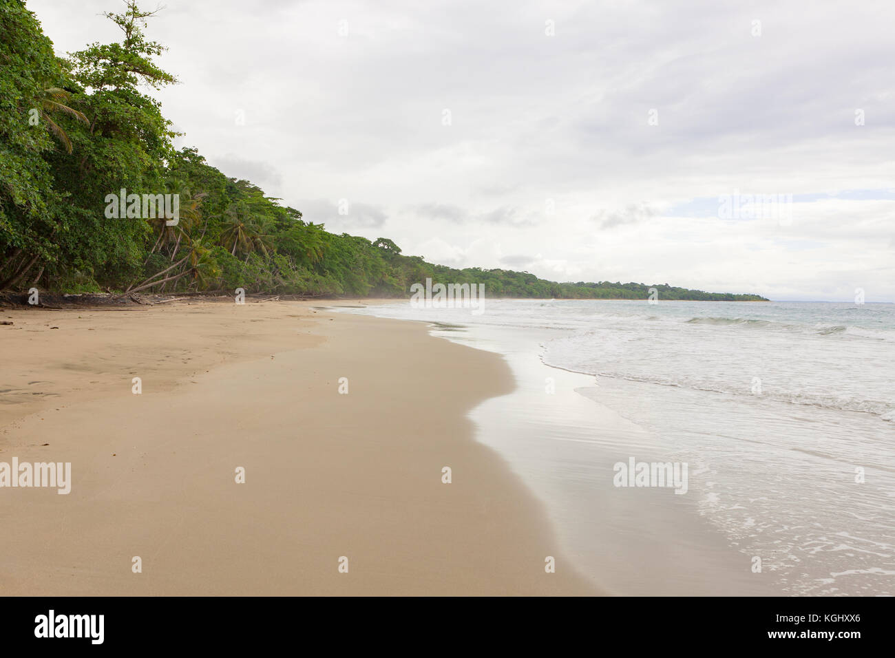 Tropical paradise beach Costa Rica Stock Photo - Alamy