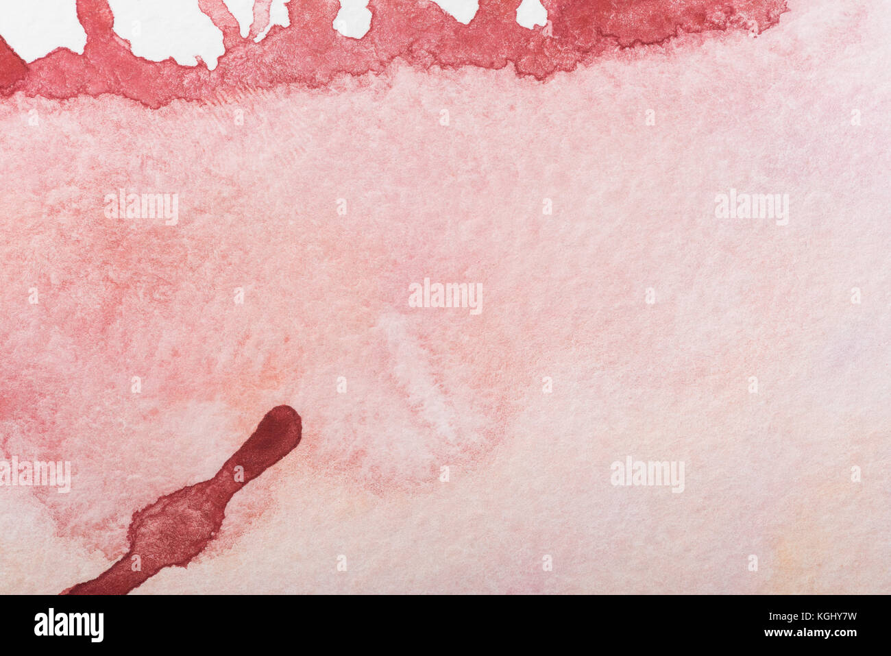 light red watercolor texture Stock Photo - Alamy