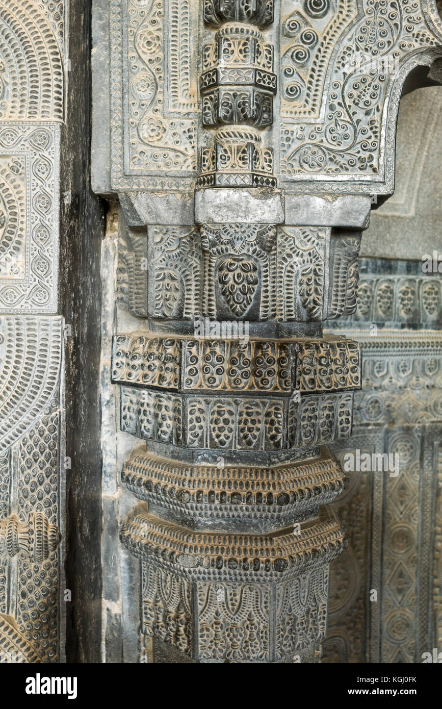 detail of mihrab of mosque, Kusumba, Bangladesh Stock Photo - Alamy