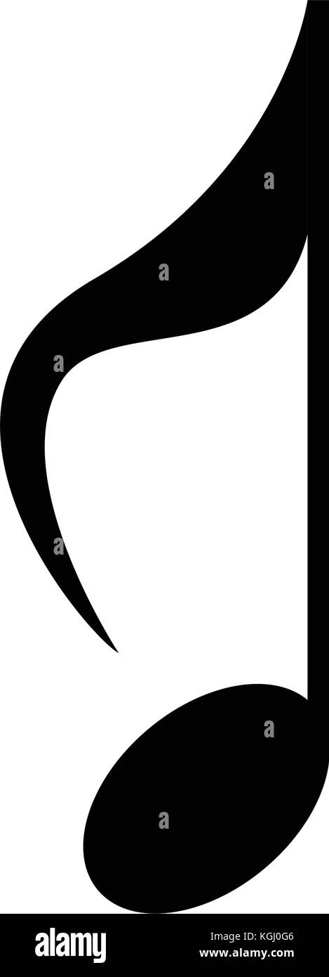 Isolated musical note Stock Vector Image & Art - Alamy