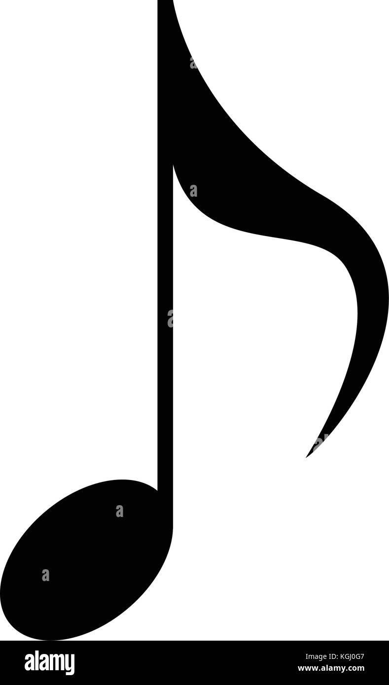 Isolated musical note Stock Vector Image & Art - Alamy