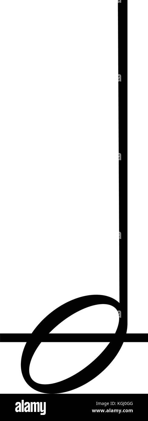 Musical note minim Stock Vector Images - Alamy