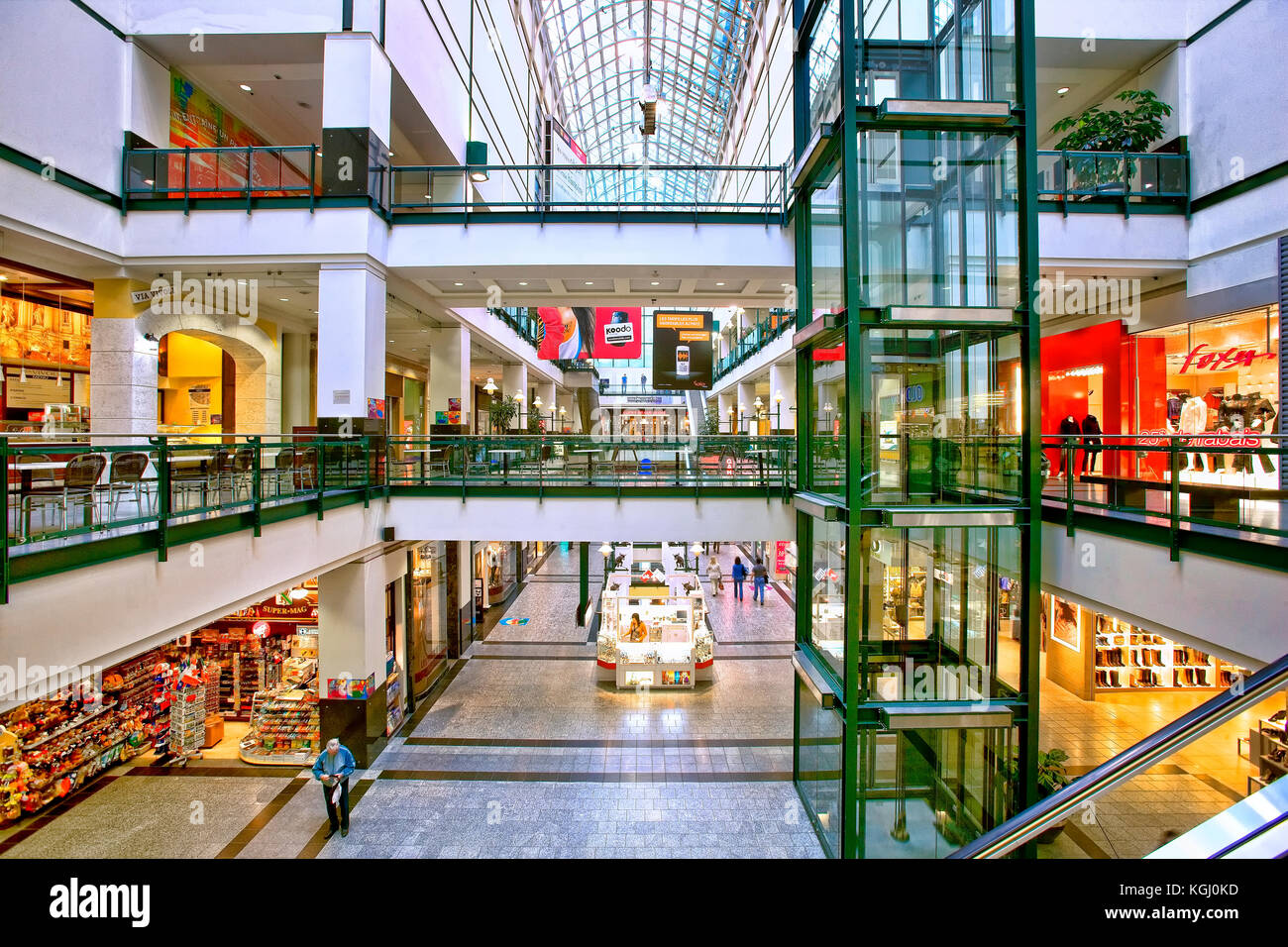 Montreal eaton center hi-res stock photography and images - Alamy