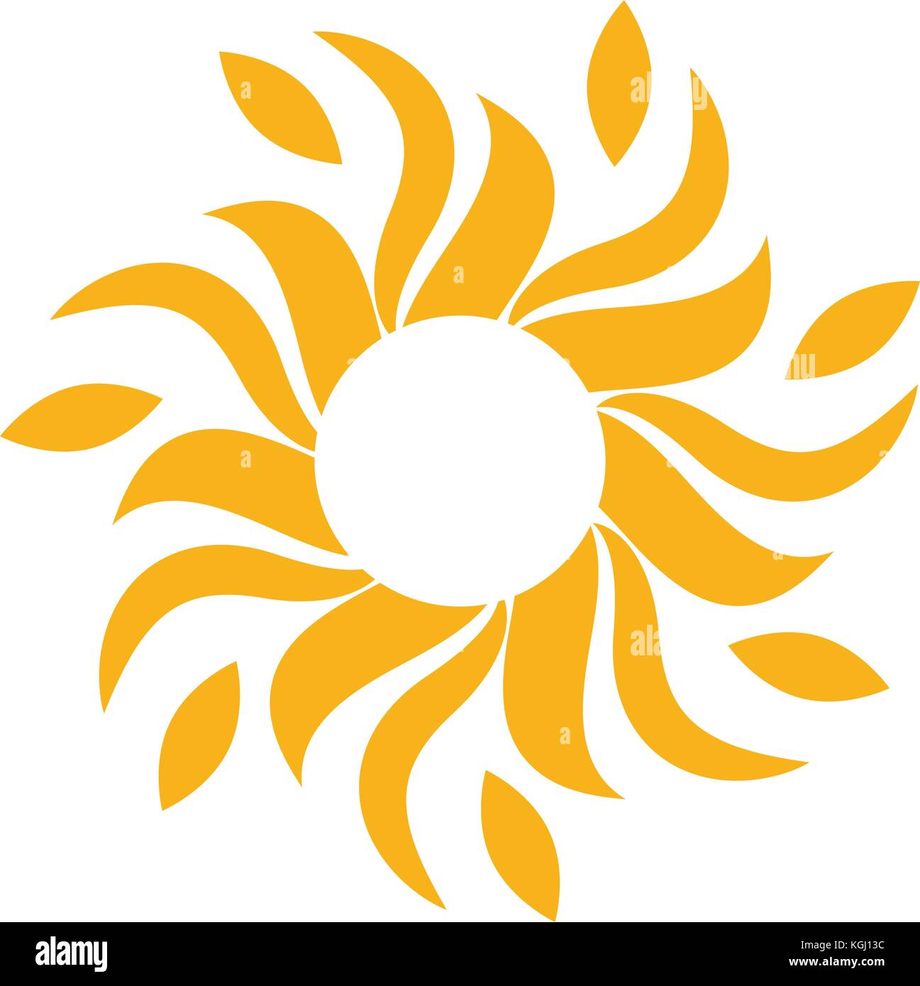 Isolated sun icon Stock Vector Image & Art - Alamy