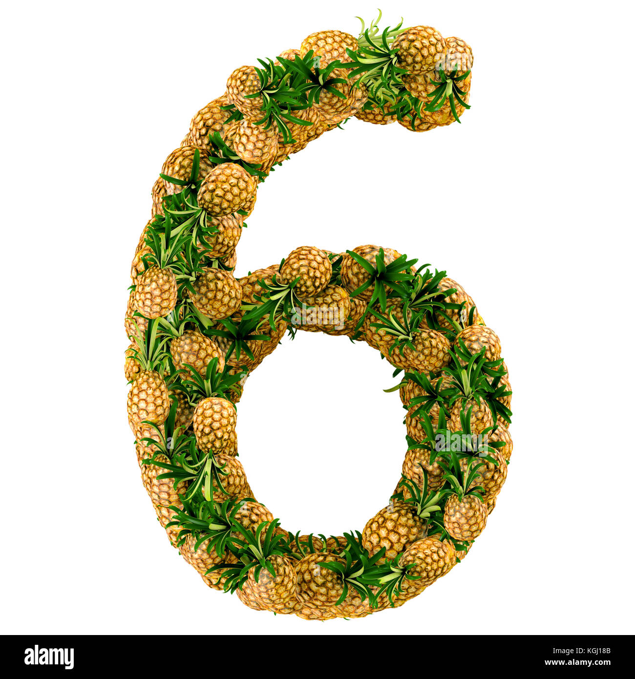 Pineapple collage element hi-res stock photography and images - Alamy