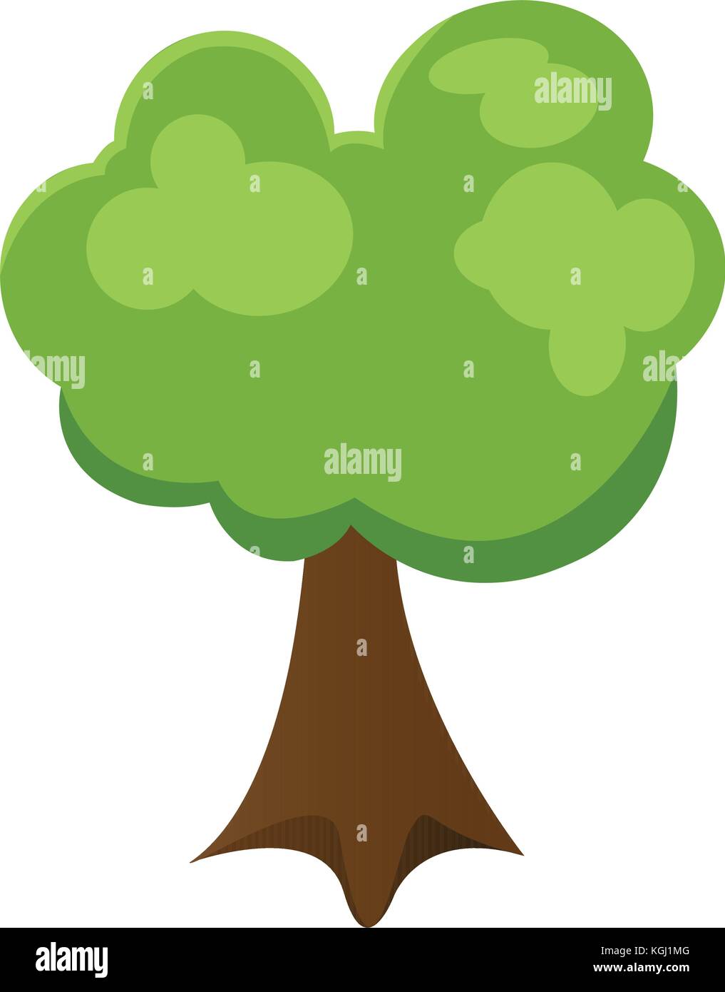 Isolated tree illustration Stock Vector Image & Art - Alamy