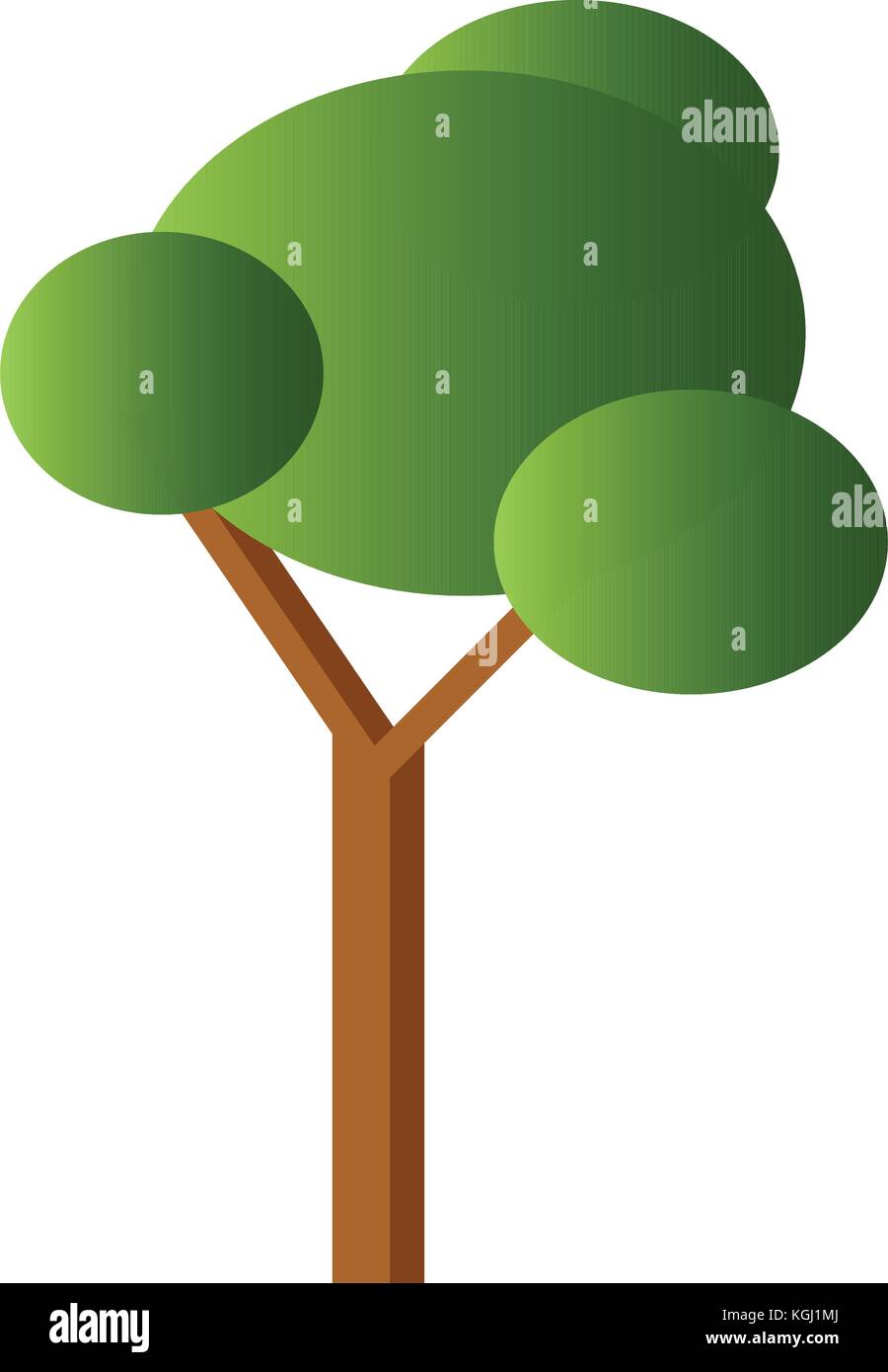 Isolated tree illustration Stock Vector Image & Art - Alamy