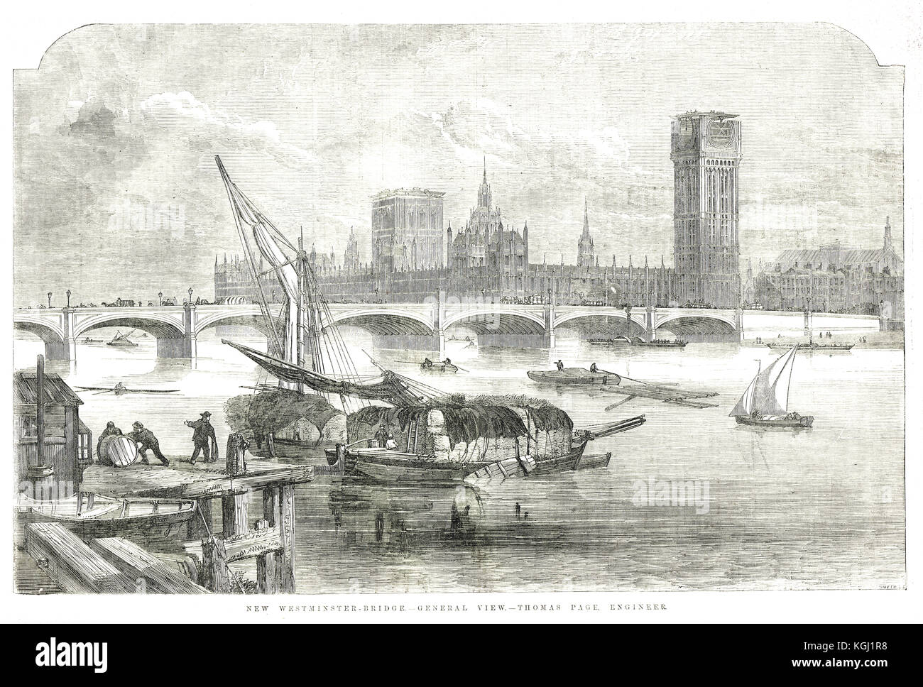 Big ben construction 1855 hi-res stock photography and images - Alamy