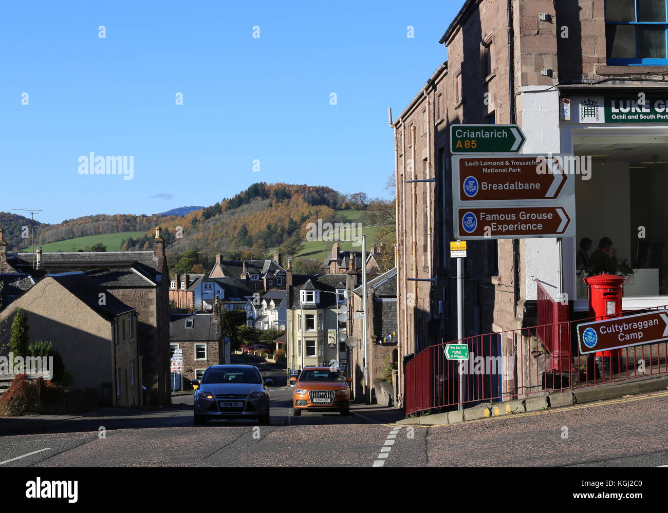 Crieff scotland street hi-res stock photography and images - Alamy