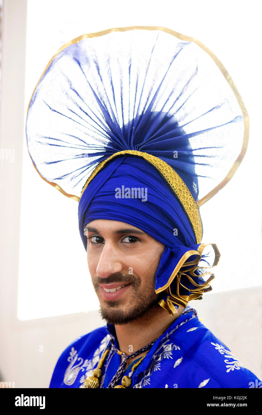World Travel Market: Indian national costumes Stock Photo - Alamy