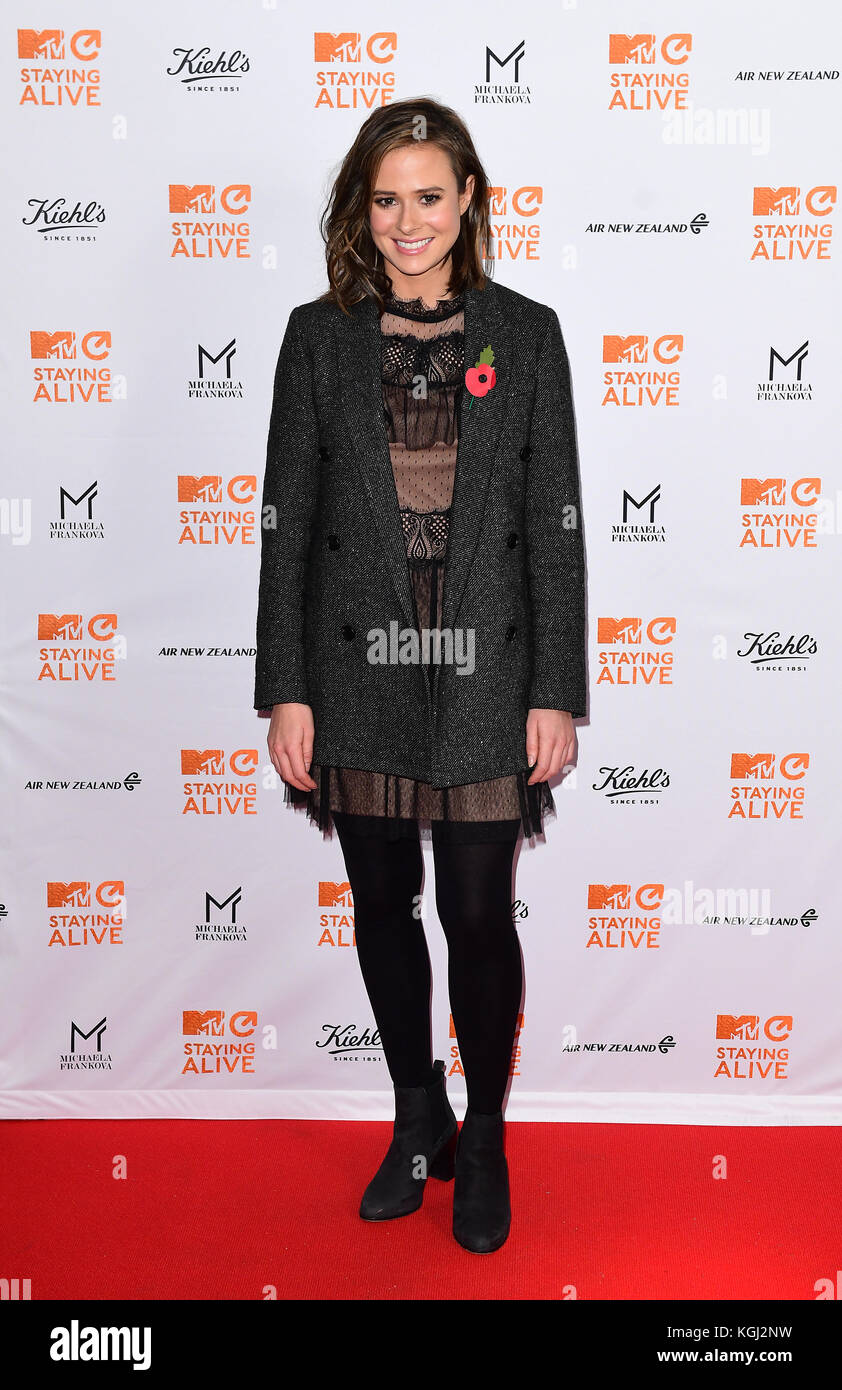 Camilla Thurlow attending the MTV Staying Alive Gala held at 100 ...