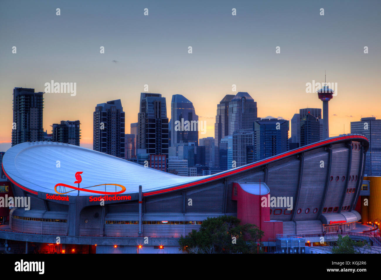 Scotiabank saddledome hi-res stock photography and images - Alamy