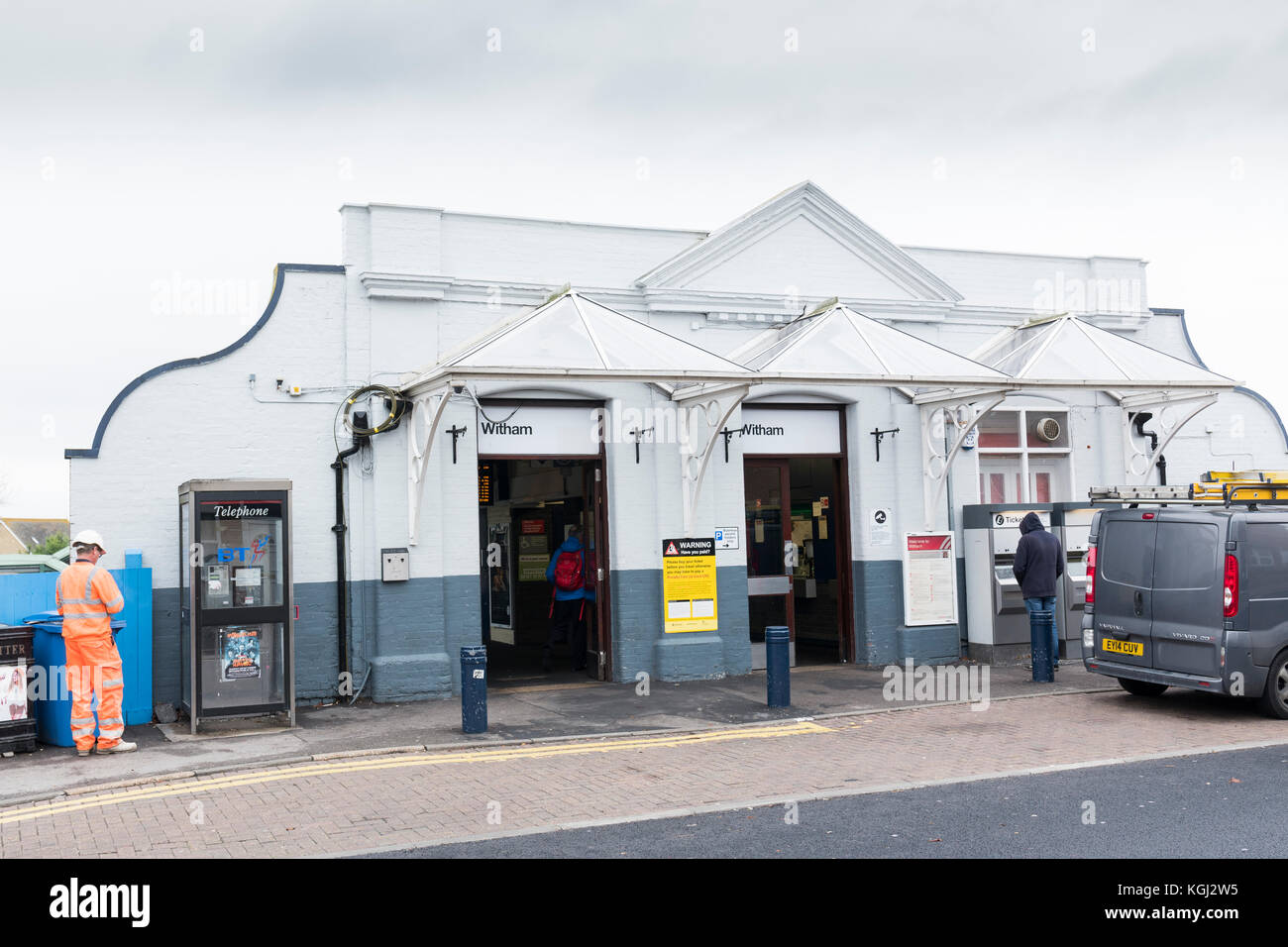 Witham station hi-res stock photography and images - Alamy