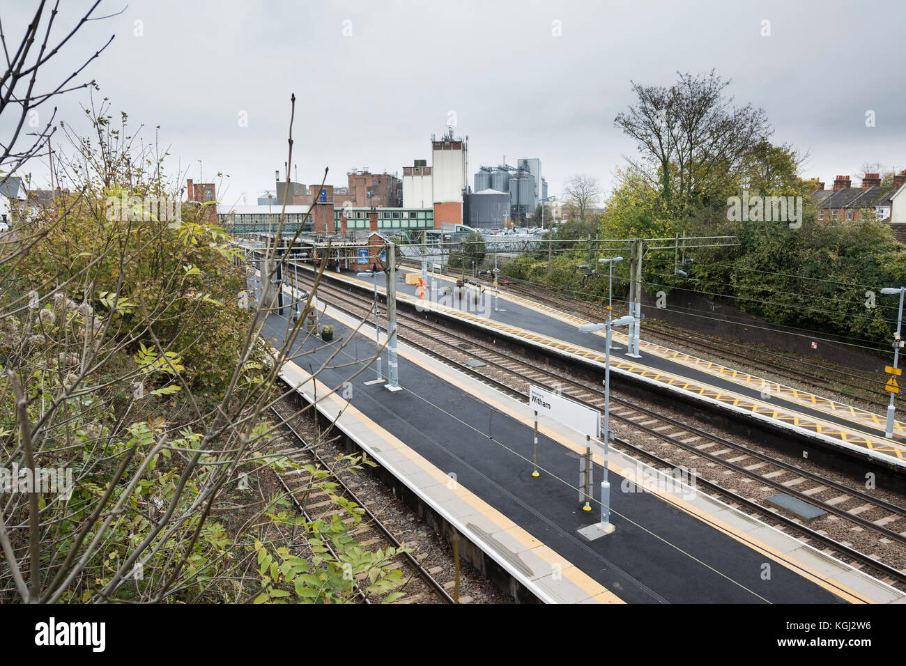 Witham station hi-res stock photography and images - Alamy