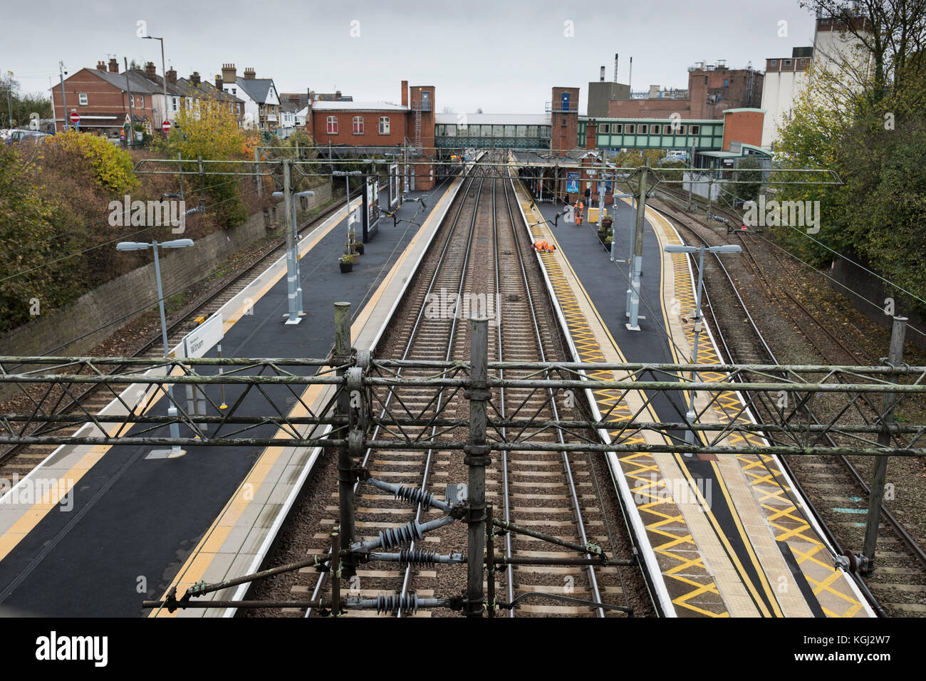 Witham station hi-res stock photography and images - Alamy